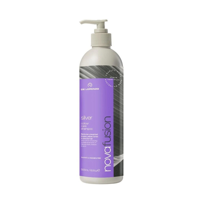 De Lorenzo Novafusion Shampoo Silver - 500ml - Vivo Hair Salon and Skin ...