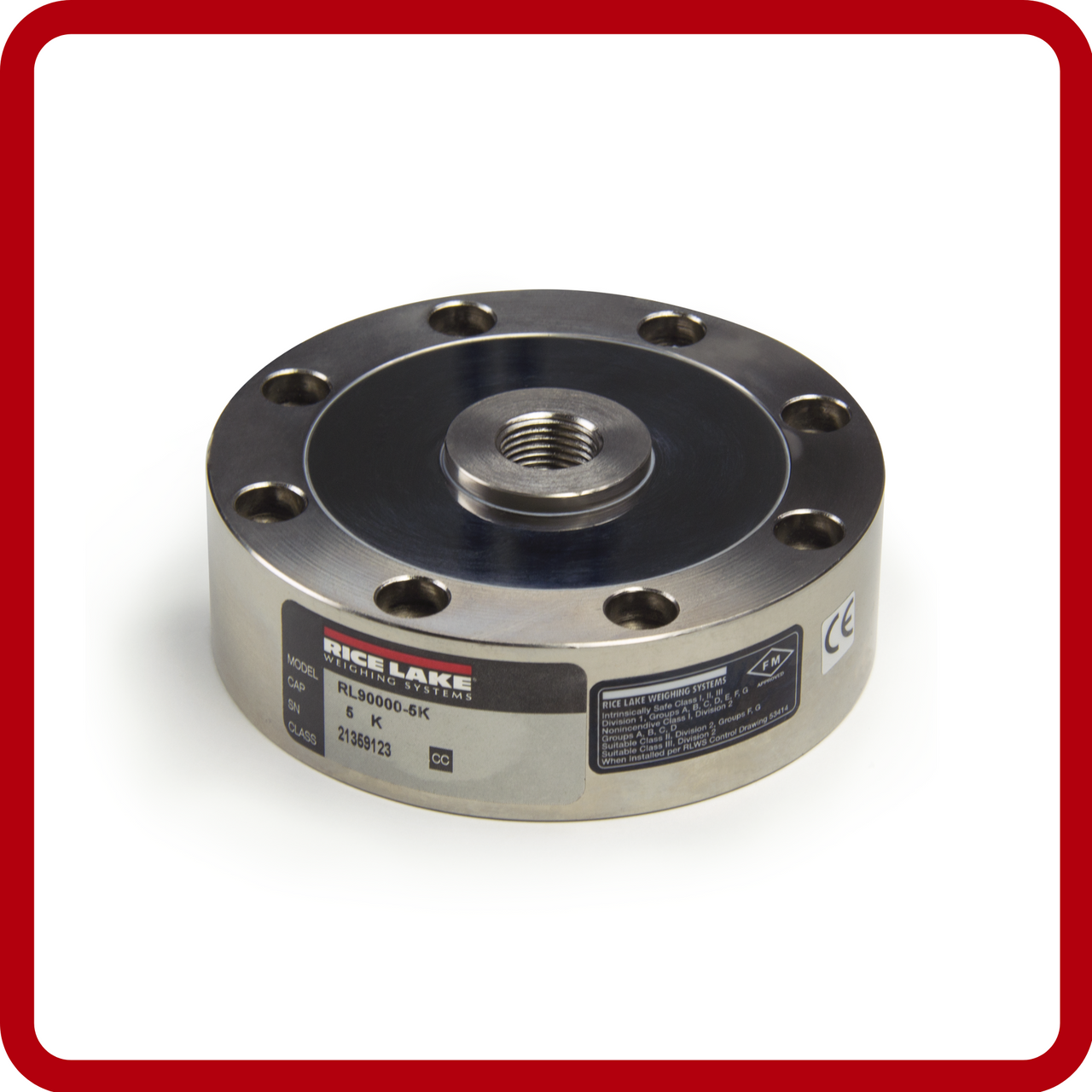 Compression Disk Load Cells - Scales Plus