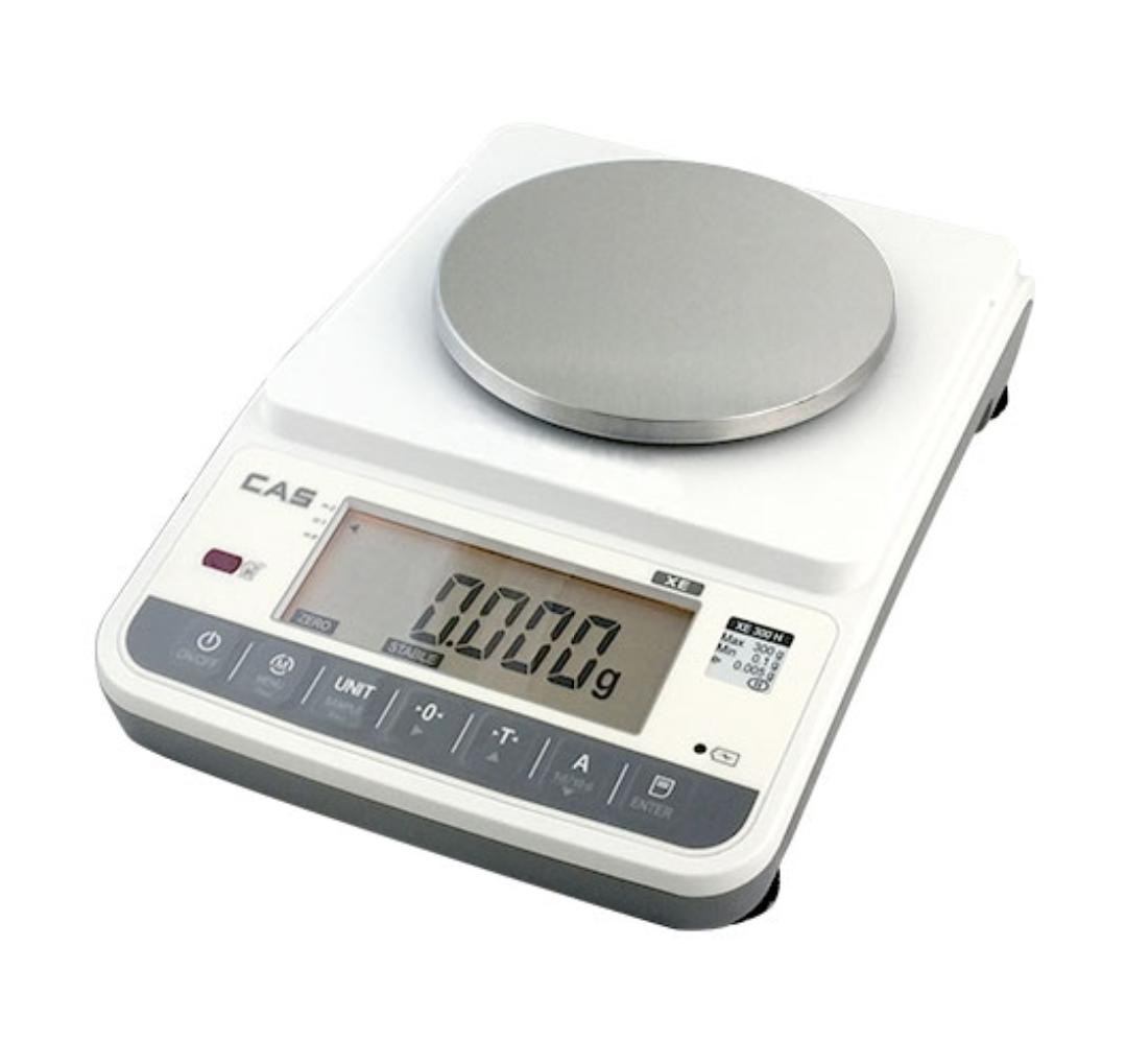 CAS XE-600 High Accuracy Bench Scale, 600 g x 0.01 g - Scales Plus