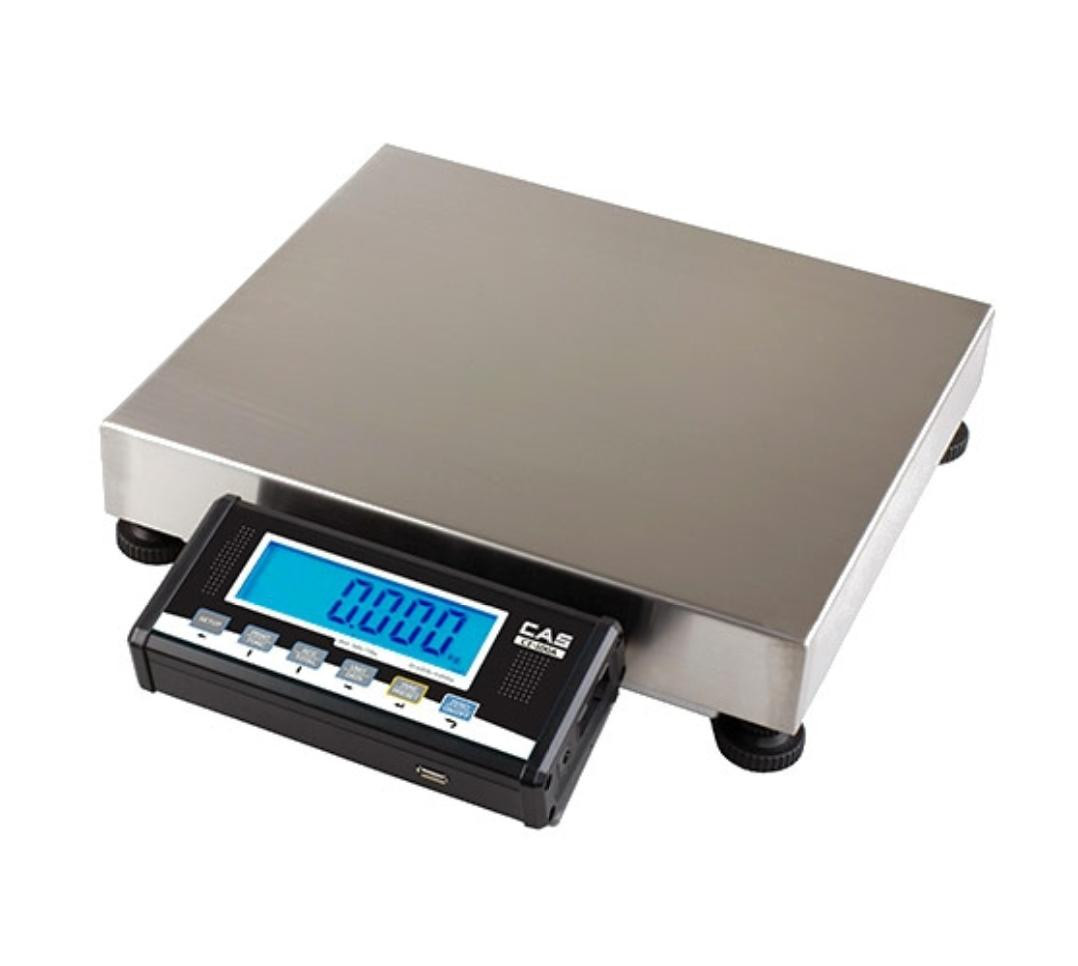 CAS GW-150 Parcel Bench Scale, 150 lb x 0.05 lb, NTEP - Scales Plus