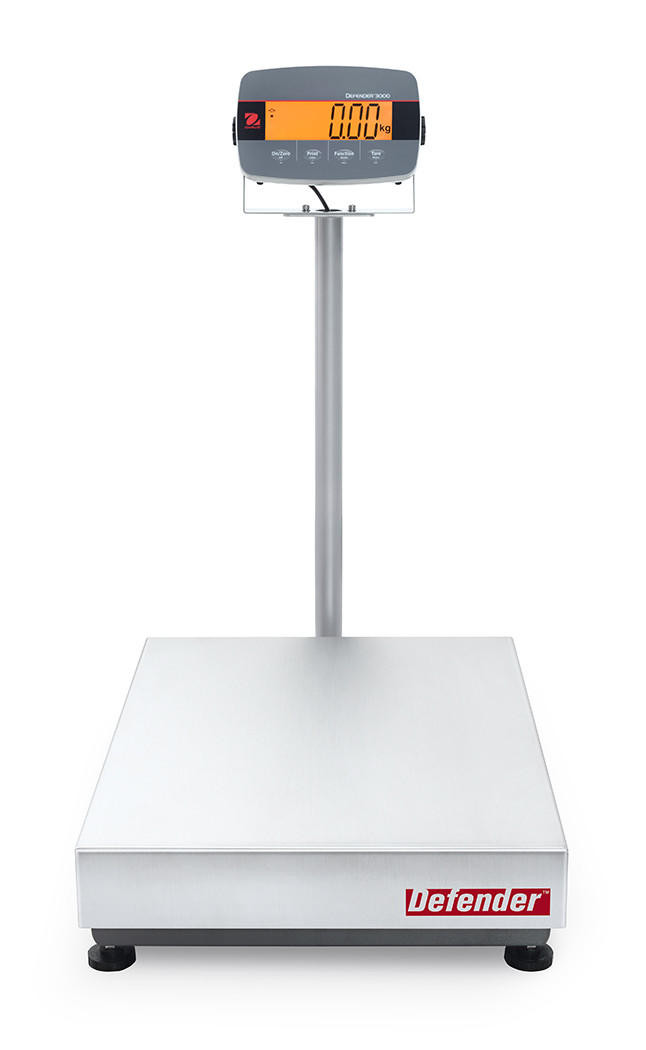 OHAUS Defender 3000 | Defender 3000 Bench & Floor Scales | Scales Plus