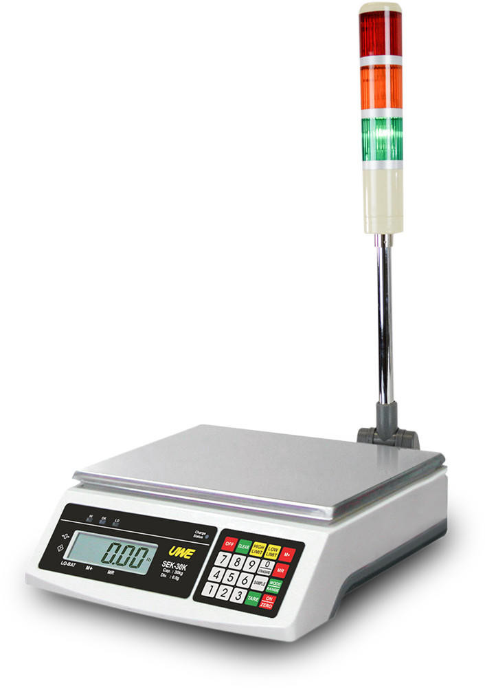 UWE SEK-30K Checkweighing Scale, 66 lb x 0.001 lb - Scales Plus