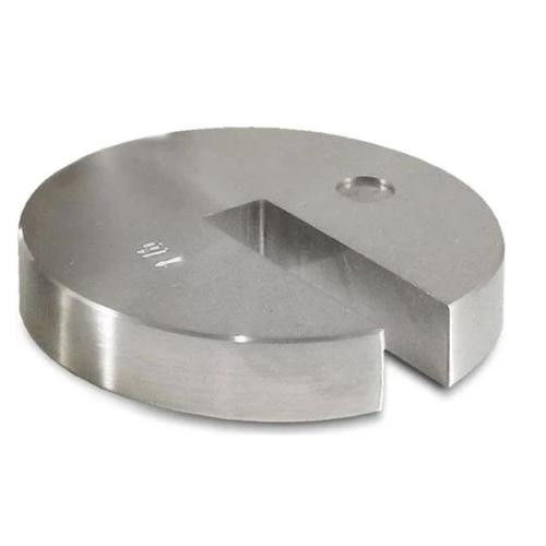 Rice Lake 1 lb Stainless Steel Slotted Hanger Weight, ASTM Class 5 ...