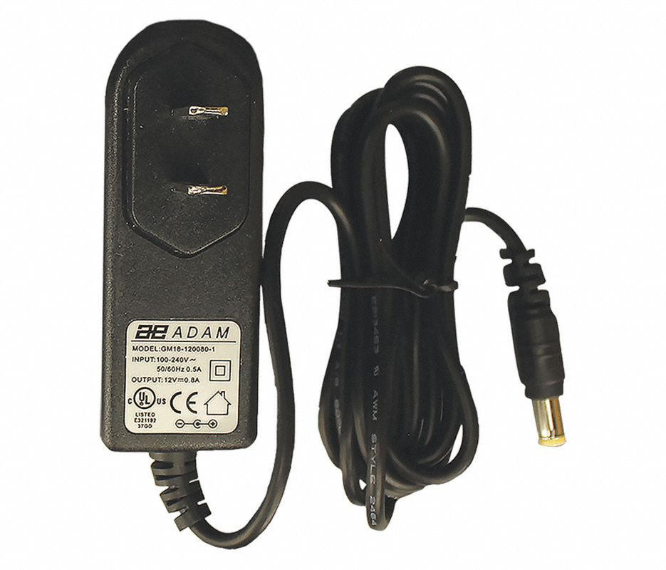 Adam Equipment 12VDC 800mA Power Adapter and US Prong | Scales Plus