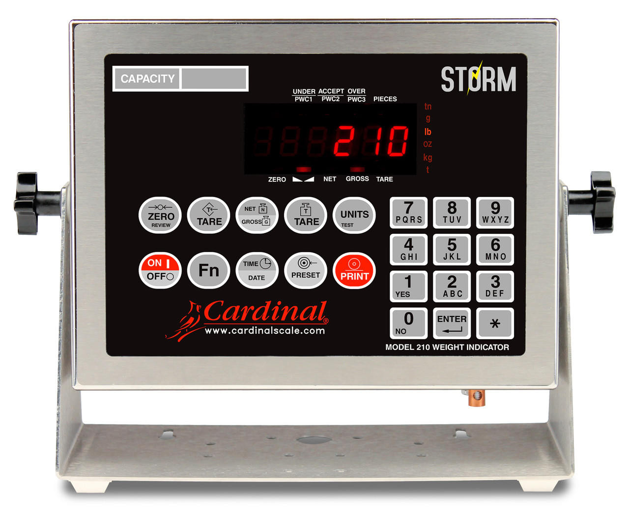 Cardinal Detecto 205 Digital Programmable Indicator, NTEP - Scales Plus