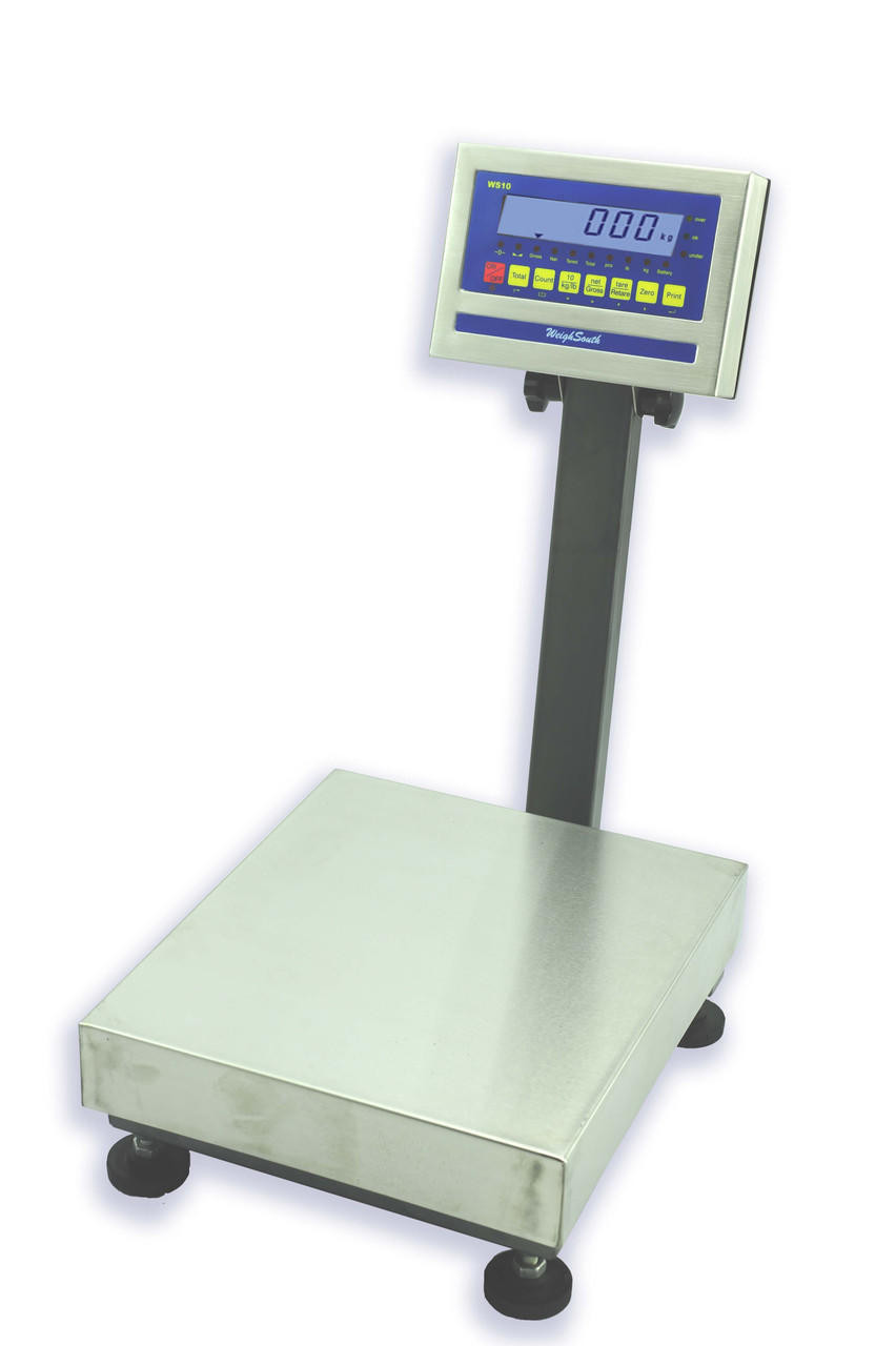 WeighSouth WS60R10 Bench Scale with 1" LCD Display, 60 lb x 0.01 lb ...