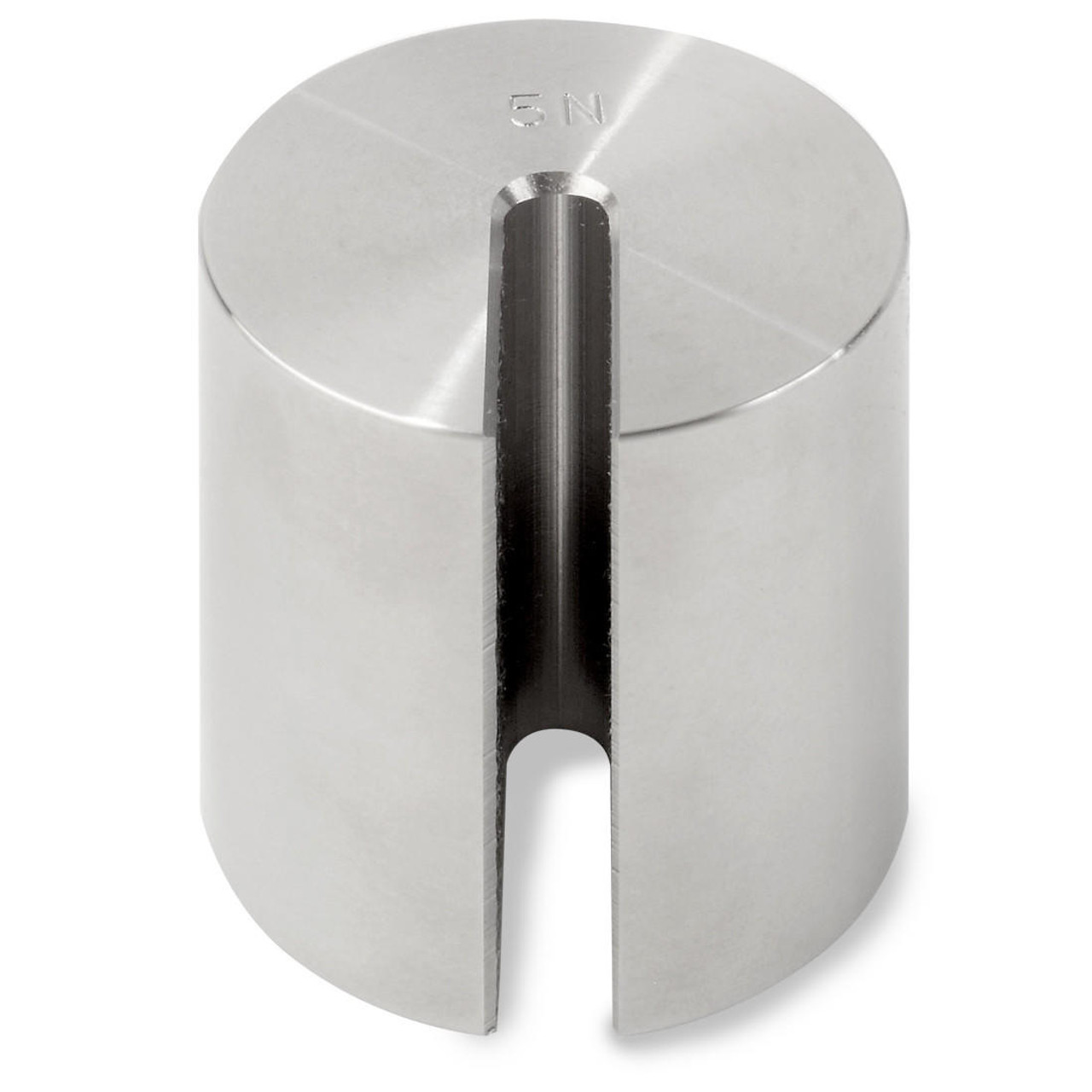 Troemner 5 N Stainless Steel Slotted Weight No Certificate Astm Class