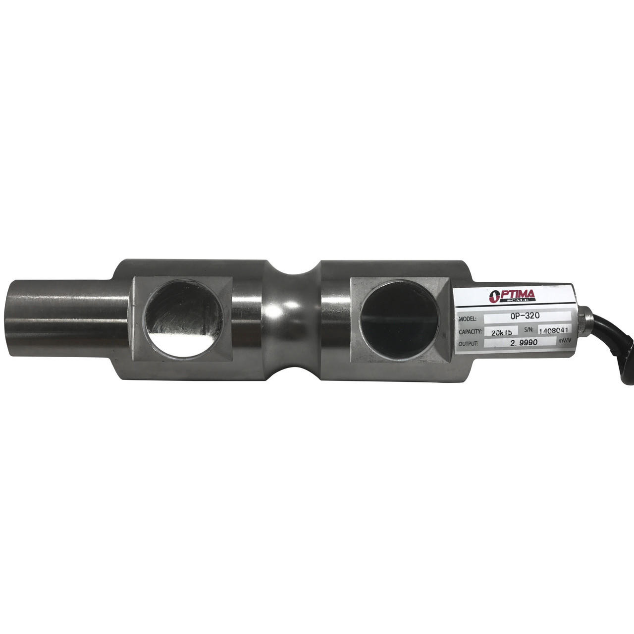 Optima OP-320 50,000 lb Alloy Steel Double Ended Beam Load Cell ...