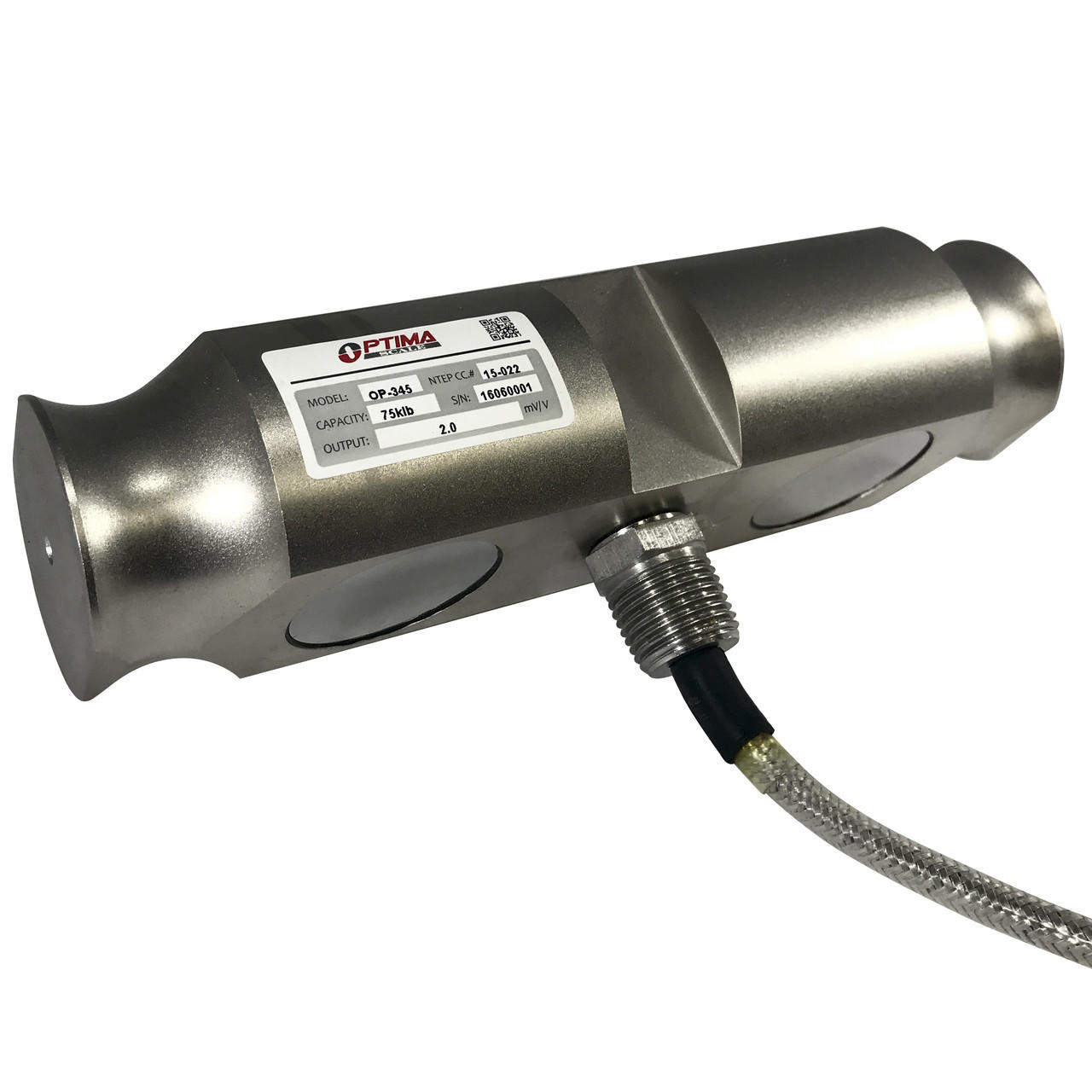 Optima OP-339-50Klb 50,000 lb Double Ended Beam Load Cell - Scales Plus