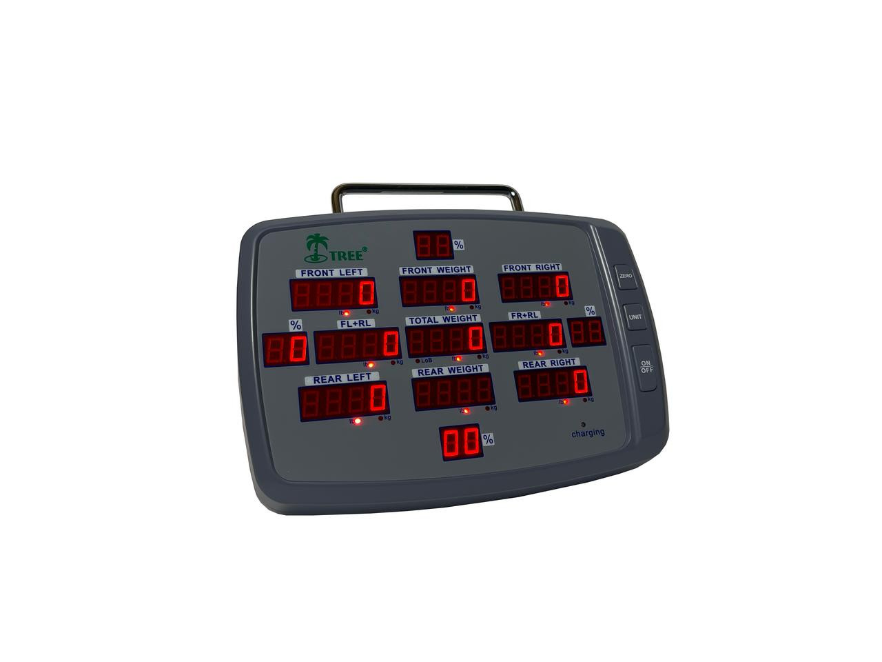 Tree MRC-2000 Bluetooth Go Kart Scale System, 2000 lb x 0.2 lb | Scales ...
