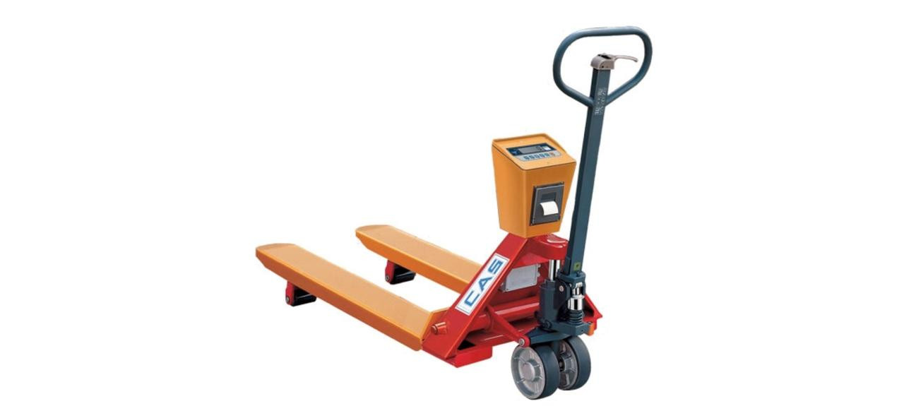 CAS CPS-2 Pallet Jack Scale Scale with Built in Printer, 5000 lb x 2 lb ...