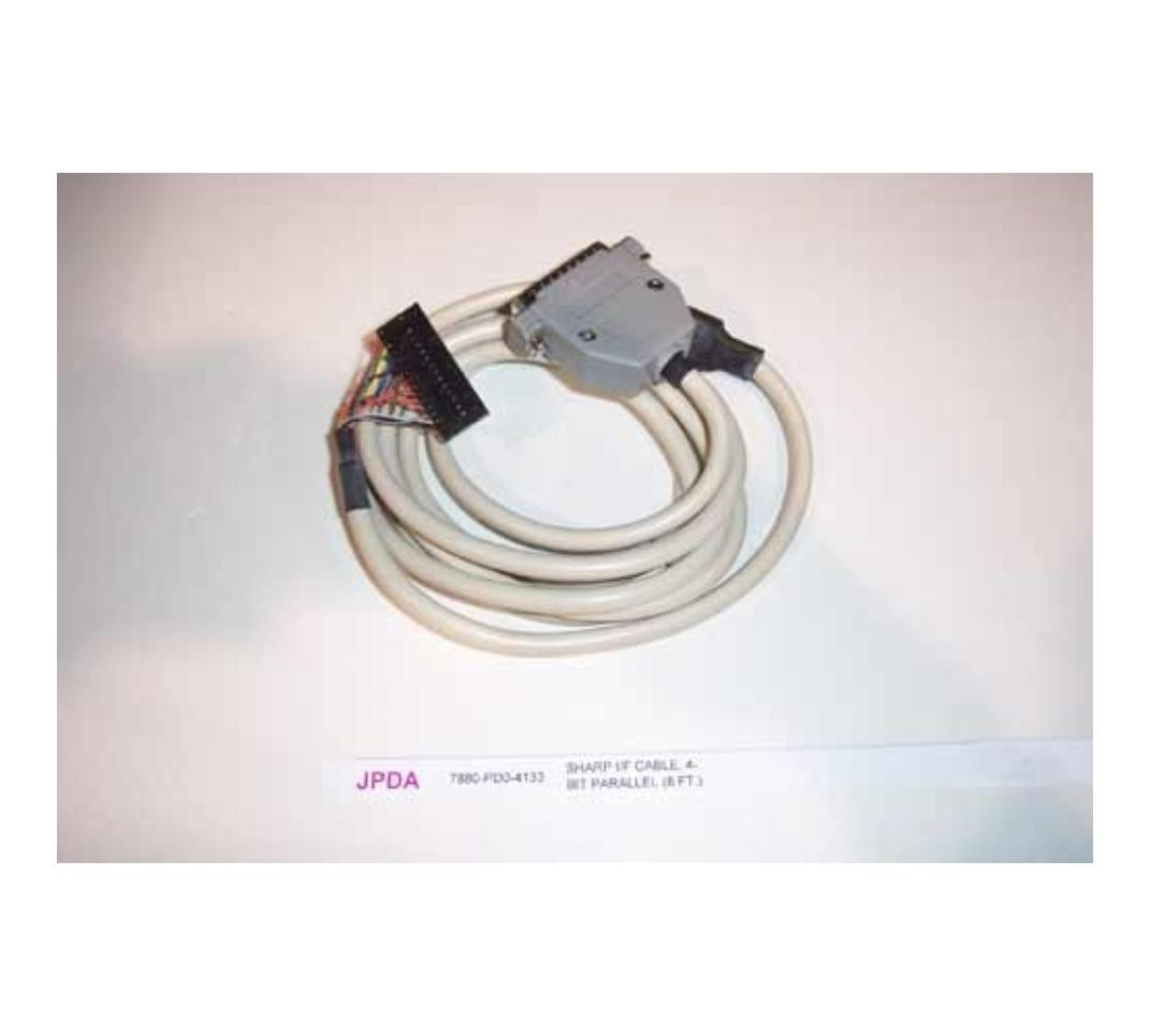 CAS Sharp I/F Cable, 4-bit Parallel - Scales Plus