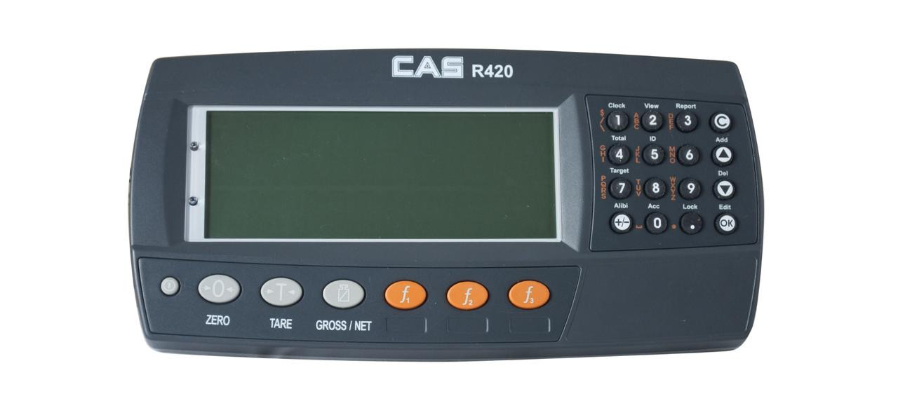 CAS R420-01-DM, R420 - AC PS, Desk Mount Indicator, K401 Application ...