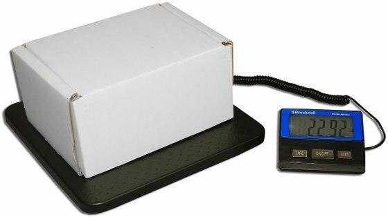 Brecknell PS150 Slimline Portable Bench Scale, 150 lb x 0.1 lb | Scales ...