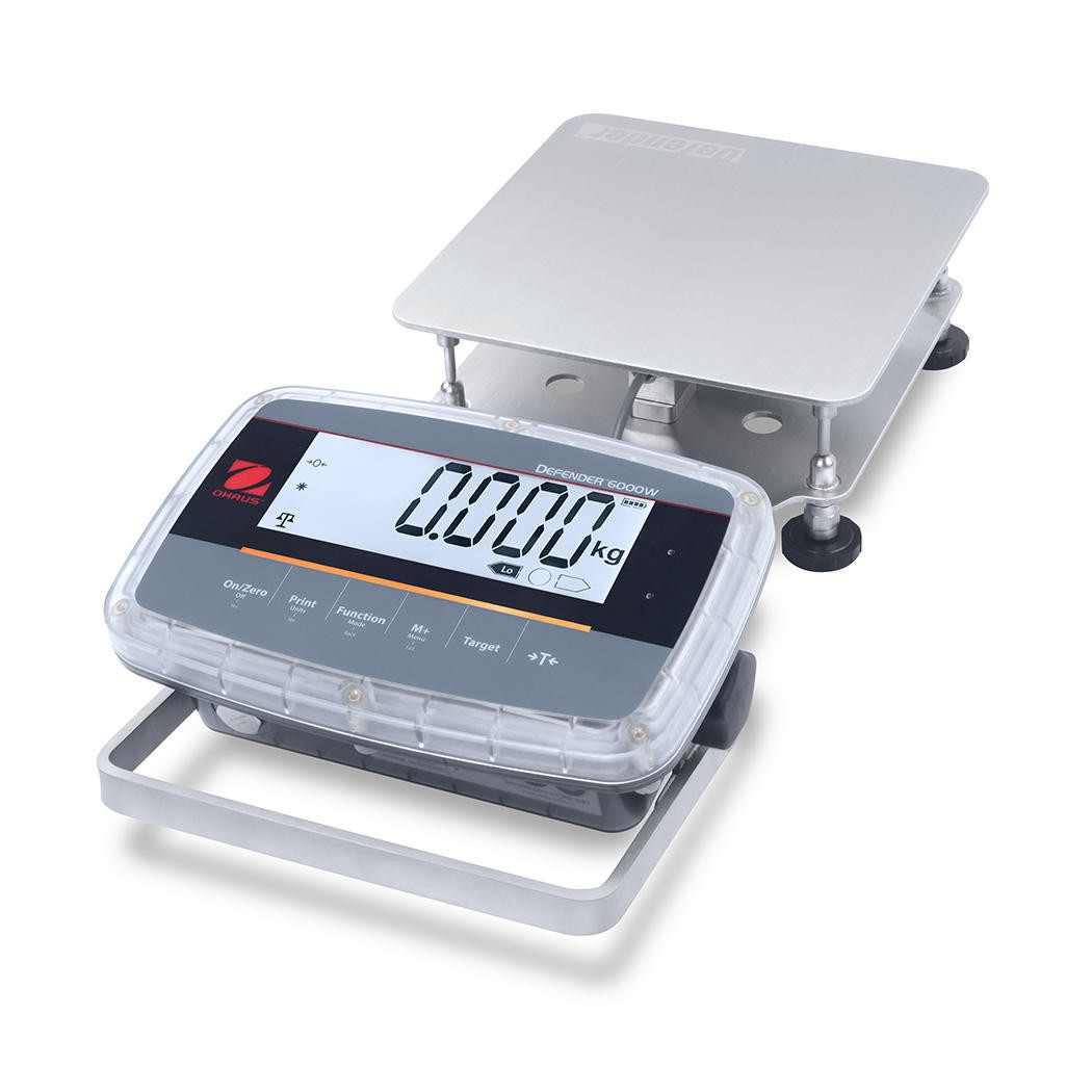 OHAUS Defender 6000 i-D61PW25K1R5 Washdown Bench Scale, NTEP | Scales Plus