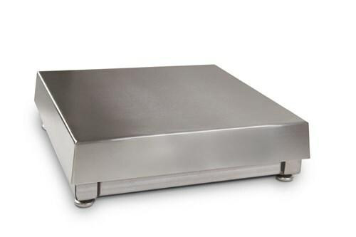 Rice Lake BenchMark BM1824S-100 Stainless Steel Bench Scale Base, 18" x ...
