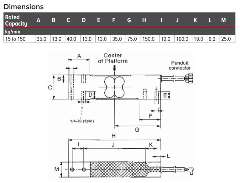 HBM PW15-20kg-10531 Stainless Steel Single Point Load Cell | Scales Plus