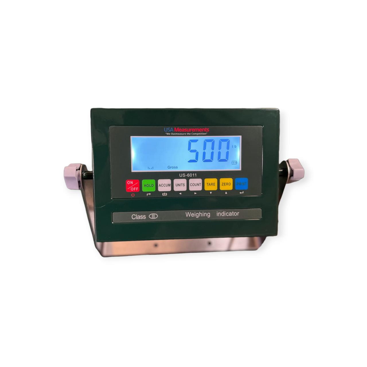 USA Measurements Mr. Reliable Floor Scale, 2500 lb, 4x8 | Scales Plus