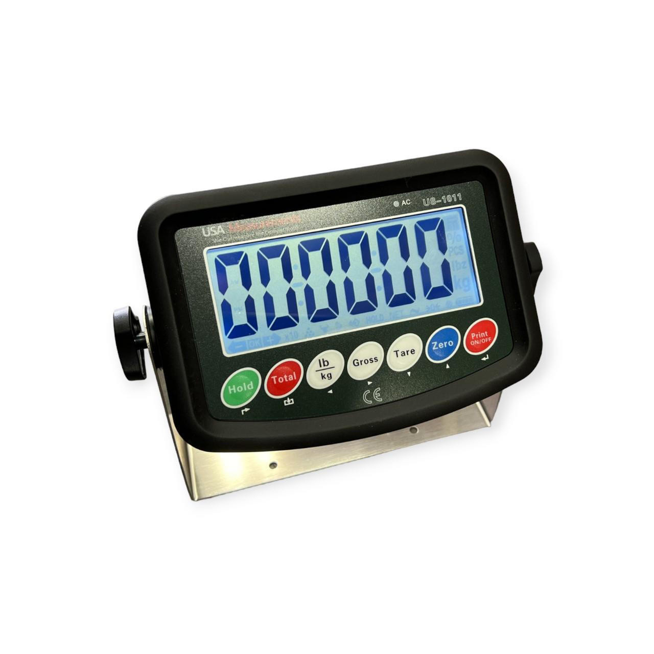 USA Measurements Etek Floor Scale, 2500 lb, 4x4 | Scales Plus