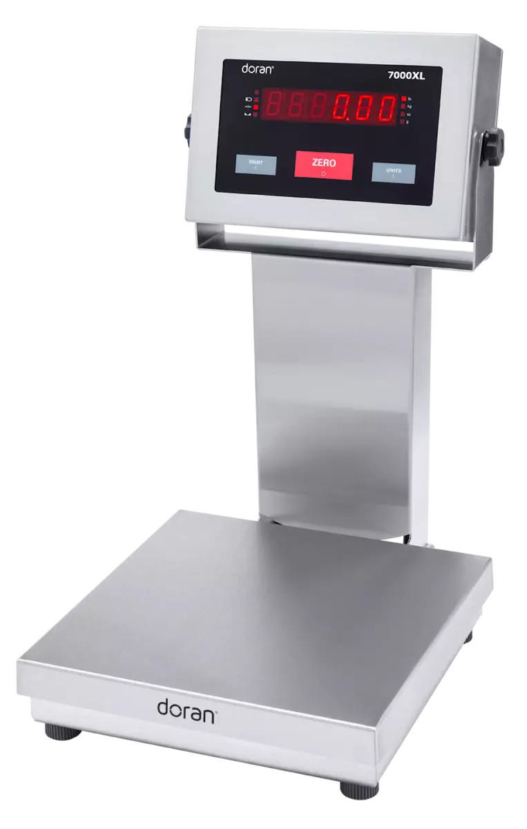 Doran 7100XL/15-C20 Stainless Steel Bench Scale | Scales Plus