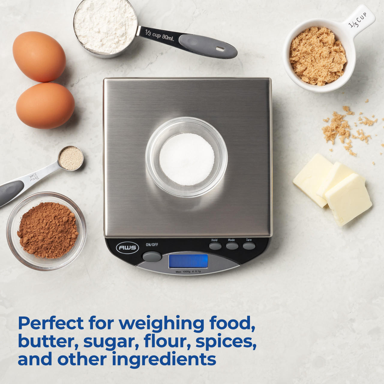 AWS AMW-2000 Digital Kitchen Scale | Scales Plus