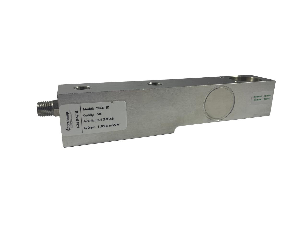 Totalcomp TB743-20K Single Ended Beam Load Cell | Scales Plus
