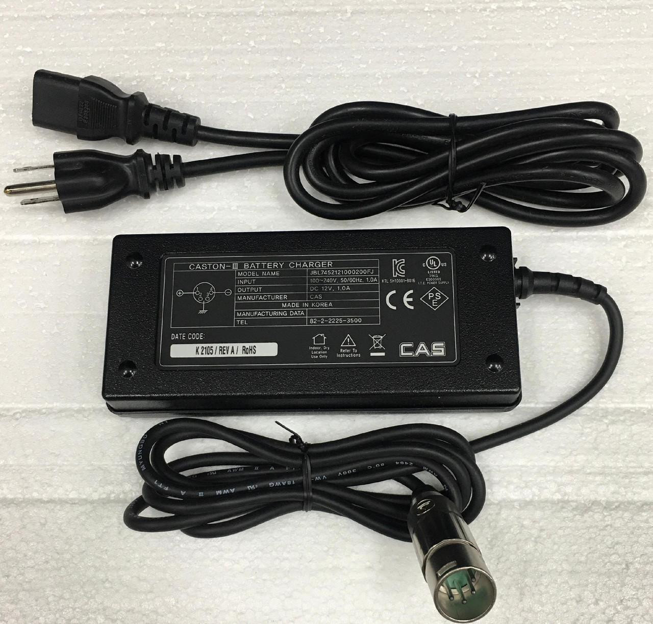 CAS Replacement Battery Charger for CASTON II Crane Scale