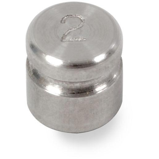 Troemner 2 g Cylindrical Calibration Weight, ASTM Class 5 | Scales Plus
