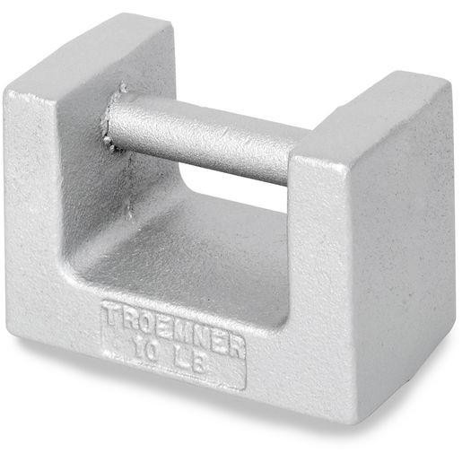 Troemner 10 lb Cast Iron Grip Handle Calibration Weight, ASTM Class 6 ...