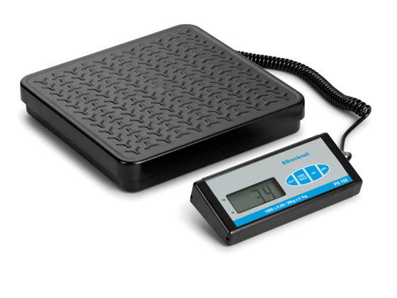 Brecknell PS150 Portable Bench Scale, 150 lb x 0.2 lb - Scales Plus