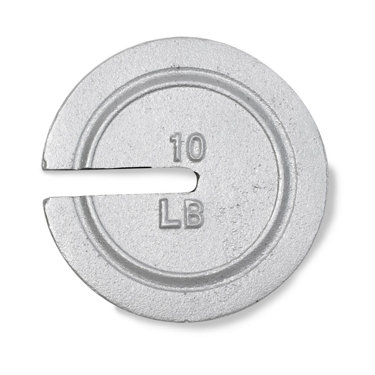 Troemner 10 Lb Cast Iron Slotted Calibration Weight Astm Class 6