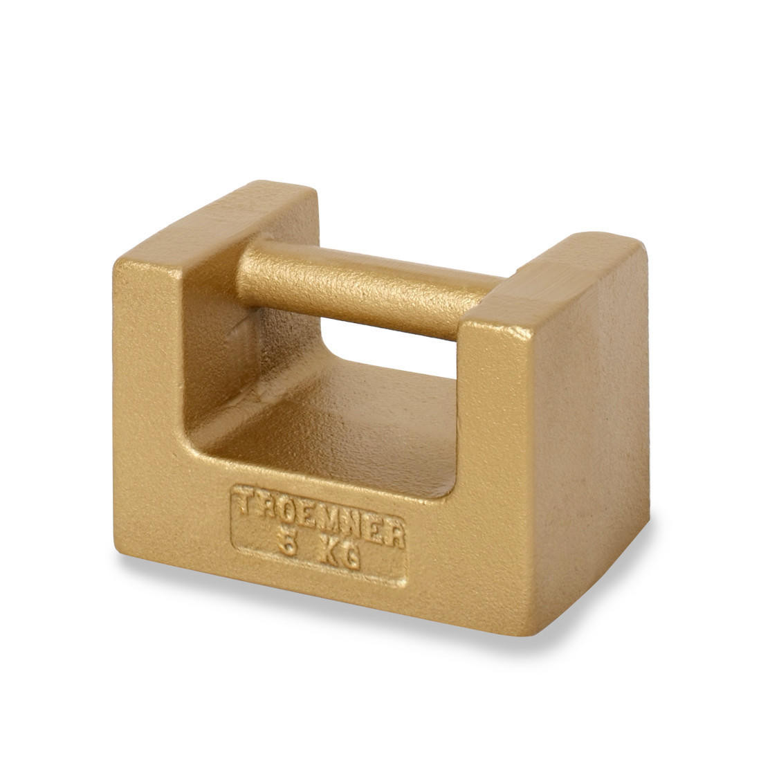 Troemner 5kg Cast Iron Grip Handle Calibration Weight, ASTM Class 6 ...
