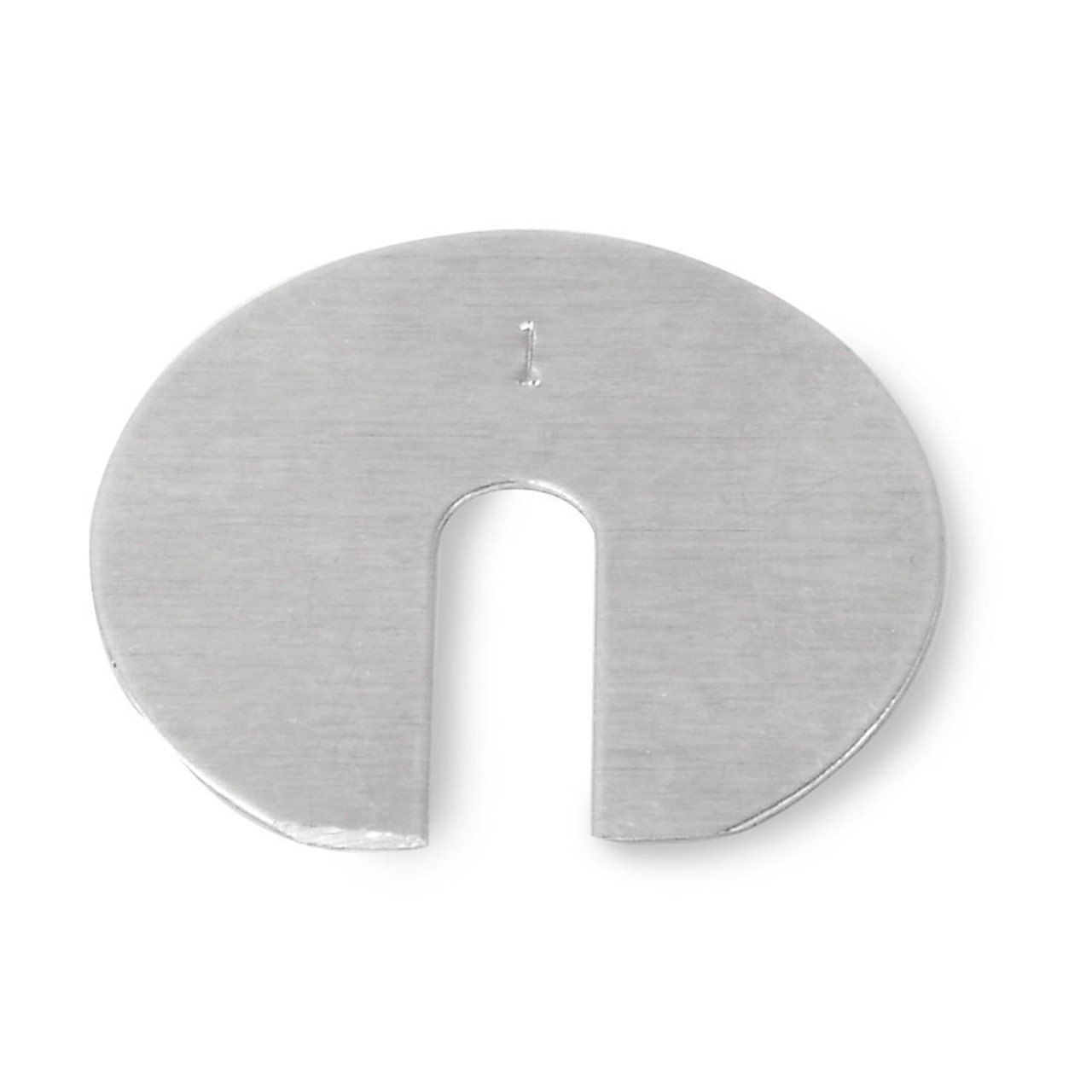 Troemner 1 G Aluminum Slotted Weight No Certificate Astm Class 7