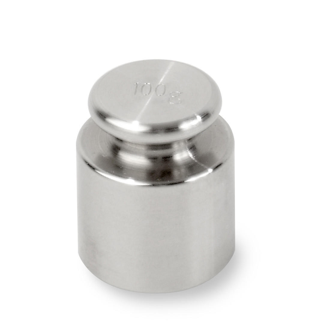 Troemner 100 g Stainless Steel Cylindrical Screw Knob Weight, No ...