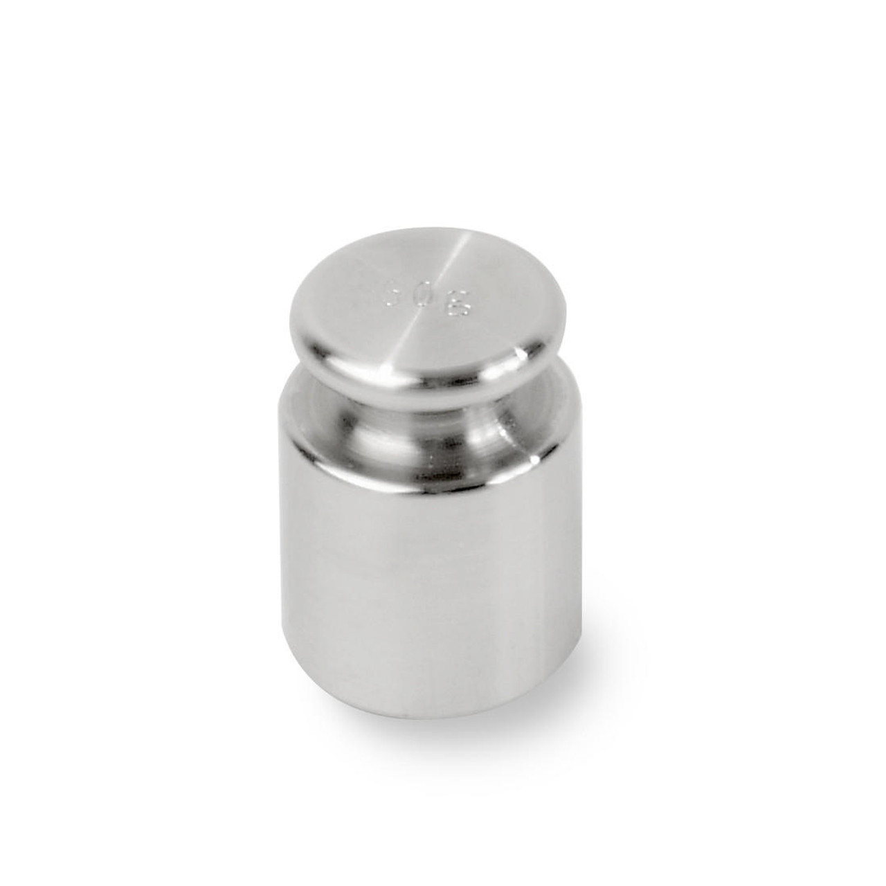 Troemner 50 G Stainless Steel Cylindrical Screw Knob Weight Traceable