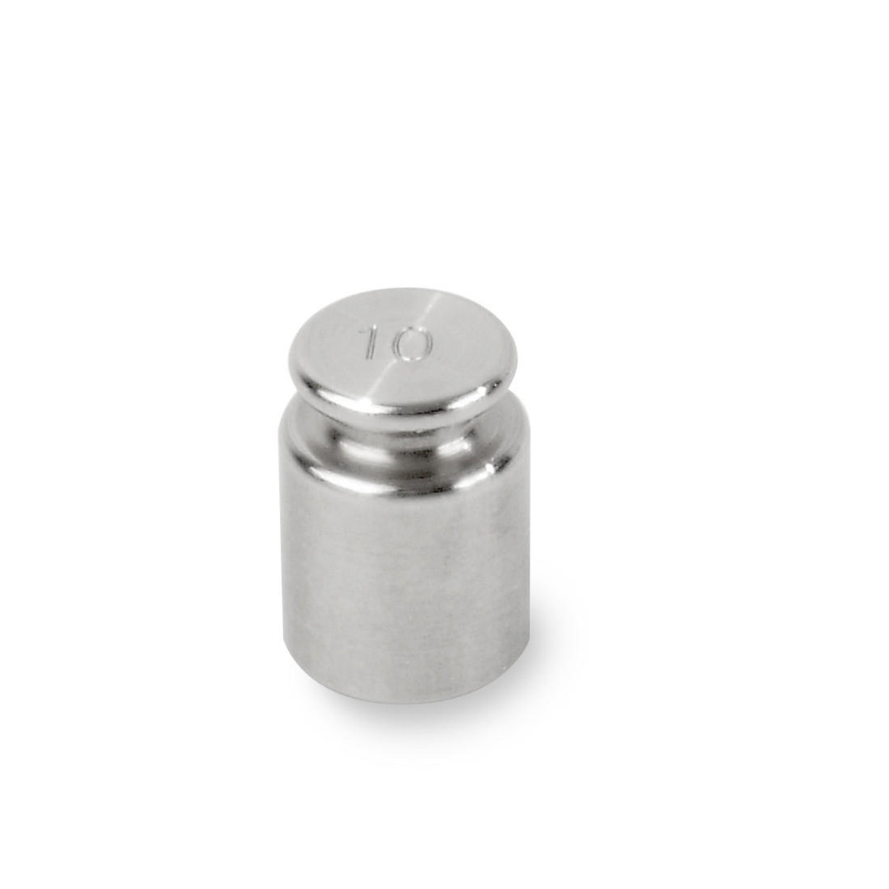 Troemner 10 G Stainless Steel Cylindrical Screw Knob Weight Traceable