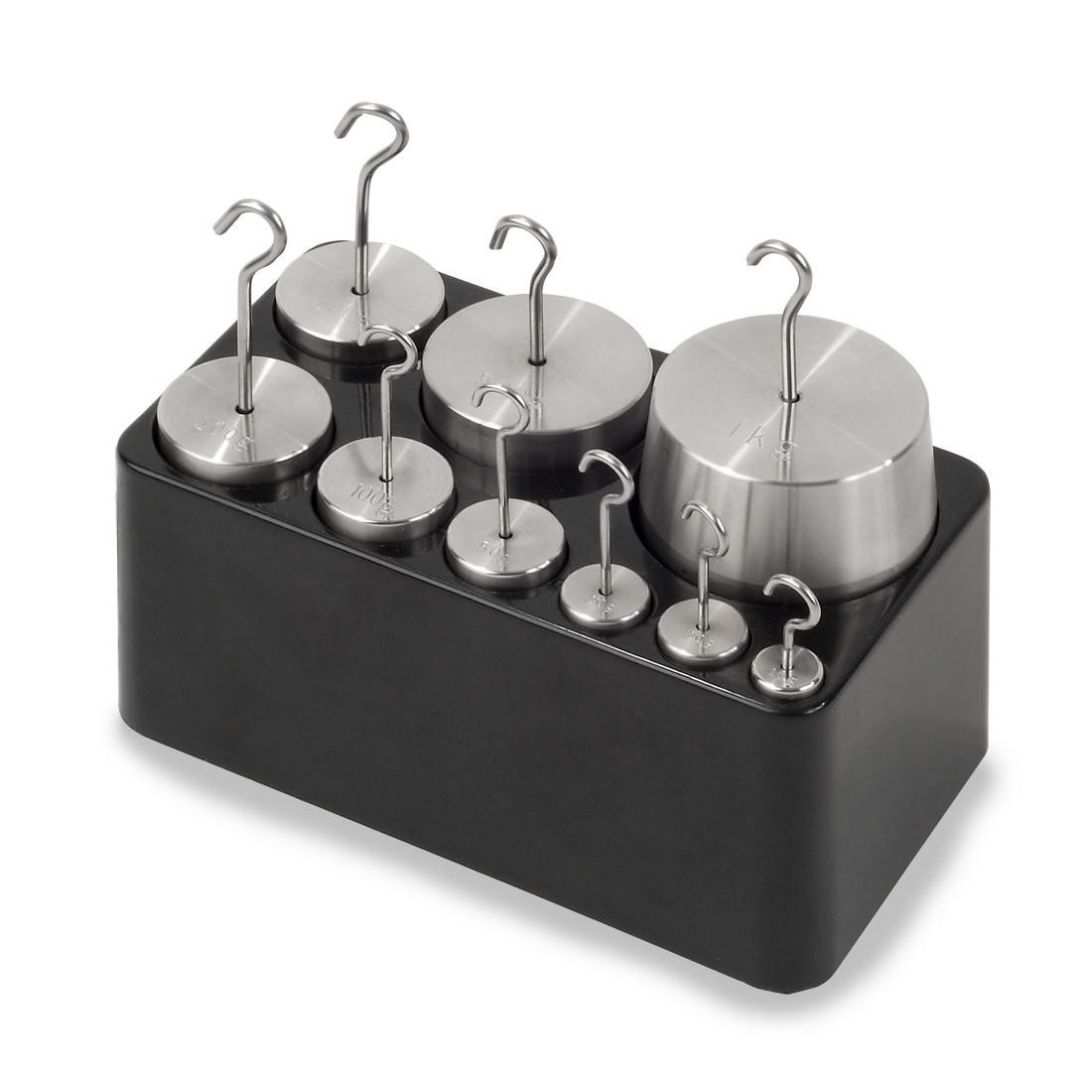 Troemner 1000 g-10 g Hook Weight Set, Traceable Certificate, ASTM Class ...