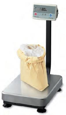 A&D Weighing FG-150KAM Bench Scale, 300 lb x 0.02 lb, NTEP, Class III ...