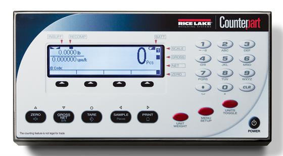 Rice Lake CP-10 Counterpart Counting Scale, Dual Channel A/D, Digi S-YC ...
