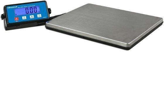 Brecknell PS500-42 Floor Scale, 22" x 42", 500 lb x 0.2 lb - Scales Plus