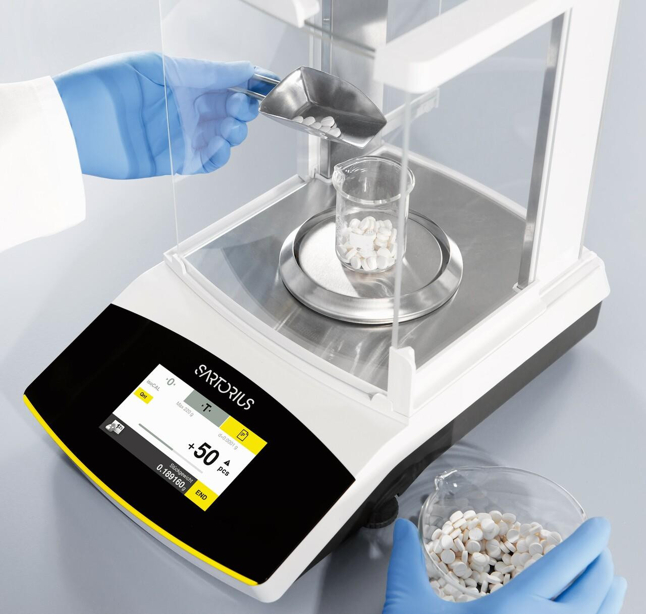 Sartorius SECURA225D-1S Internal Calibration | Sartorius Dual Range ...