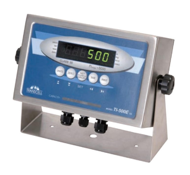 Transcell TI-500 Digital Indicator, NTEP Class III | Scales Plus