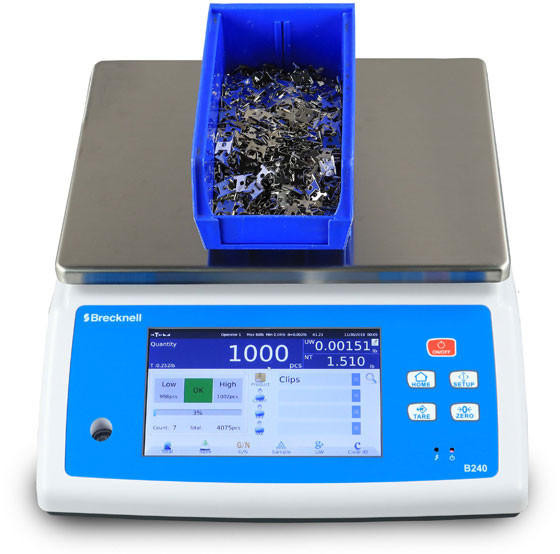 Brecknell B140-60 Counting Scale, 60 lb x 0.002 lb - Scales Plus