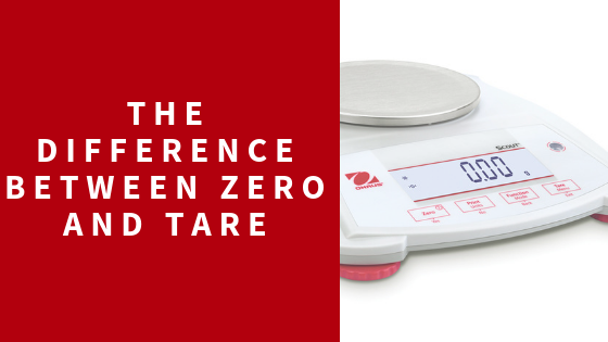 What is the difference between Zero and Tare? - Scales Plus