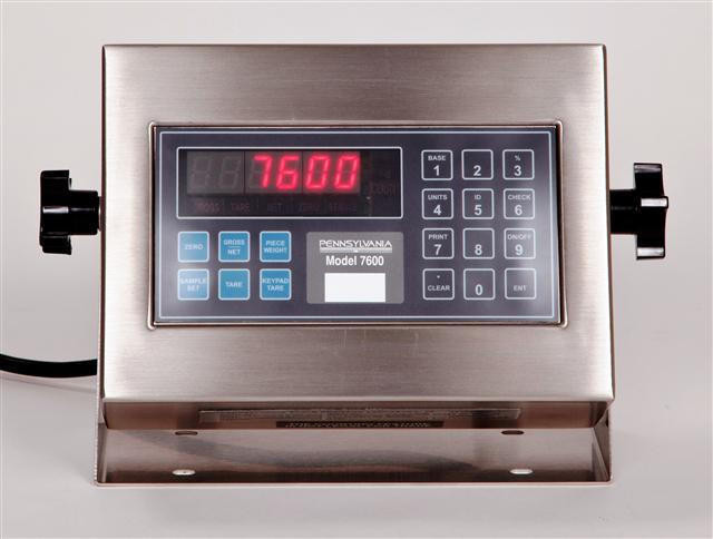 Pennsylvania Scale 7500+ Stainless Steel Digital Indicator, NTEP ...
