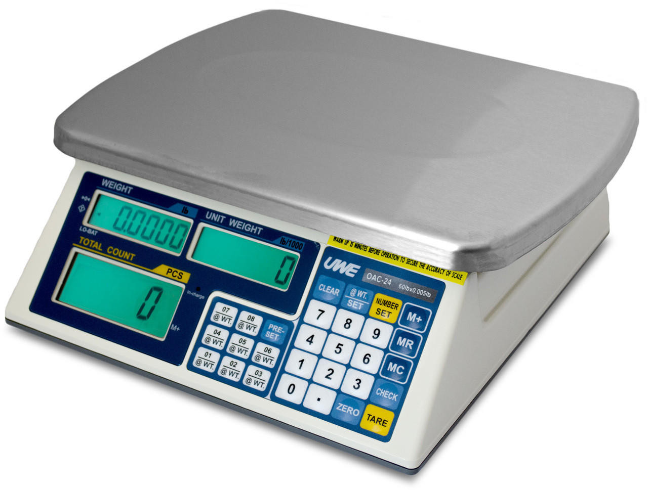 A&D Weighing FC-20Ki Counting Scale, 50 lb x 0.005 lb - Scales Plus