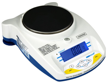 Adam Equipment HCB 1202aM Highland Portable Precision Balance, 1200 g x ...