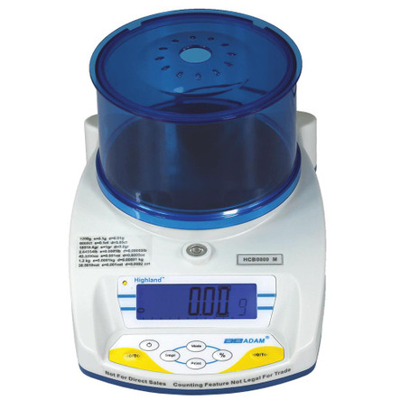 Adam Equipment HCB 1202aM Highland Portable Precision Balance, 1200 g x ...