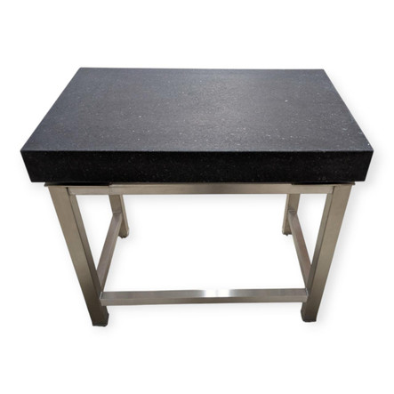 Stainless Steel Anti-Vibration Table, Granite Top, 36" x 24" | Scales Plus