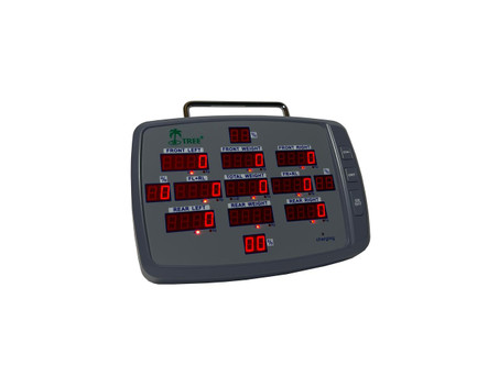 Tree MRC-2000 Bluetooth Go Kart Scale System, 2000 lb x 0.2 lb | Scales ...